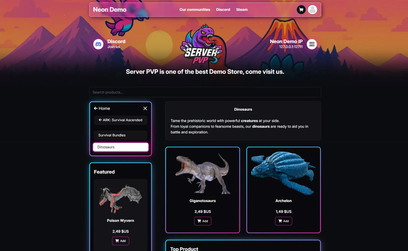 Tip4serv - Set up a ARK Donation Store to monetize your server