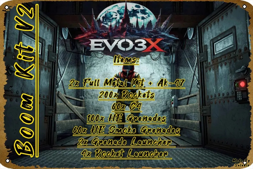 Evo 3x : Boom Kit V2