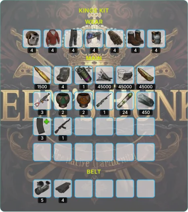 QUEEN'S BUNKER : THE KINGS KIT + VIP LIFETIME